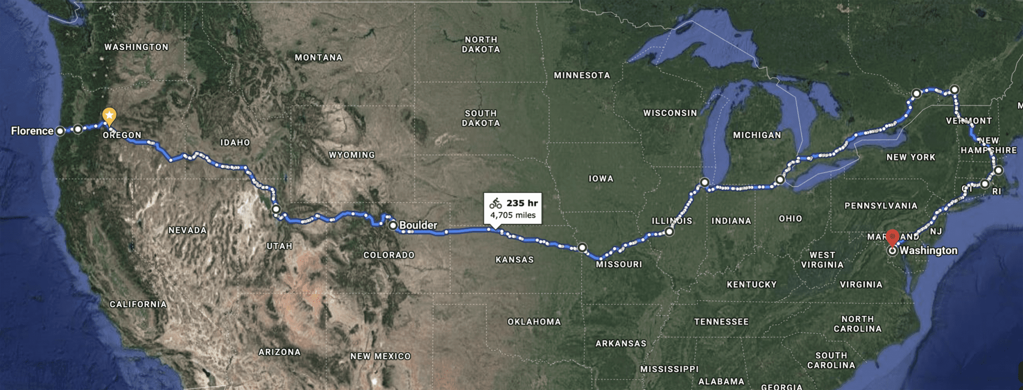 Road to the White House No-Excuses Tour Route – CPR Initiative